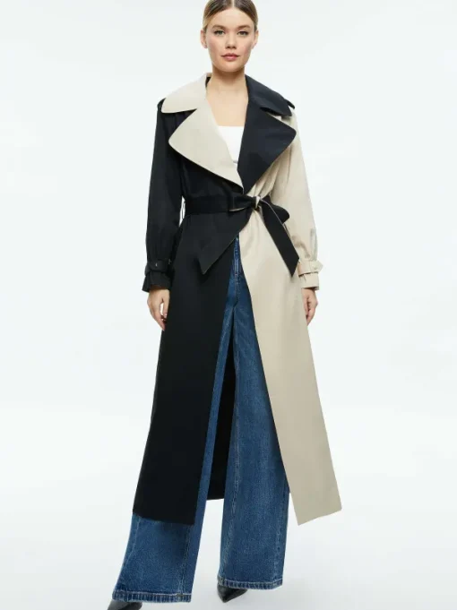 Alice and Olivia Nevada Trench Coat-Women Jackets + Coats - Alice + Olivia